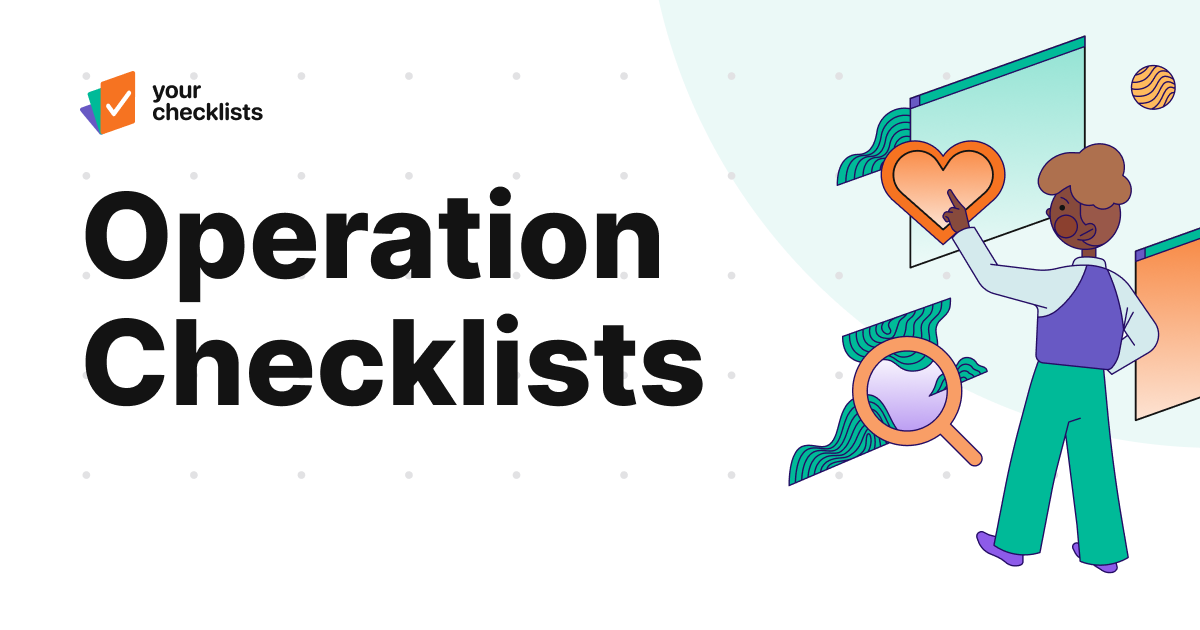 Operations Checklist for Managers Streamline Your Team's Efficiency and Effectiveness